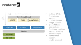 Container Runtimes: Comparing and Contrasting Today's Engines | PDF