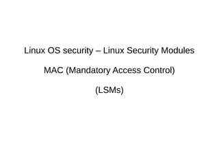 "Containers do not contain" | ODP