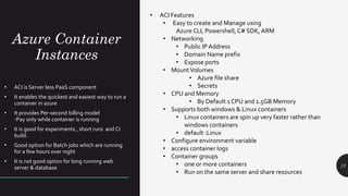 Containers docker-docker hub-azureacr-azure aci | PPT
