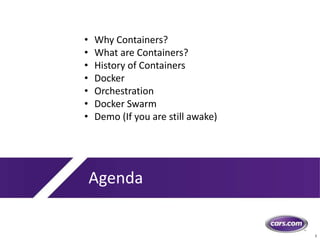 Containers in the Cloud | PPTX