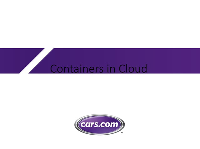 containers-in-cloud introduction to ppts | PPT
