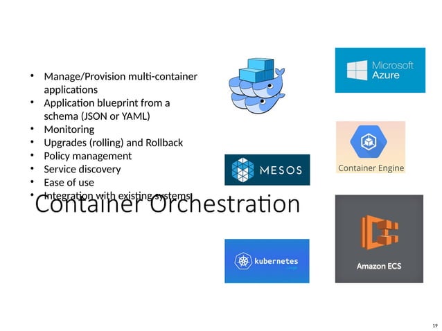 containers-in-cloud introduction to ppts | PPT