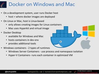 Containers in depth – Understanding how containers work to better work with containers | PPT