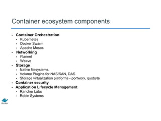 State of the Container Ecosystem | PPT