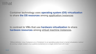Containers & Microservices | PPTX