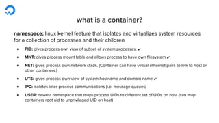Containers: The What, Why, and How | PDF