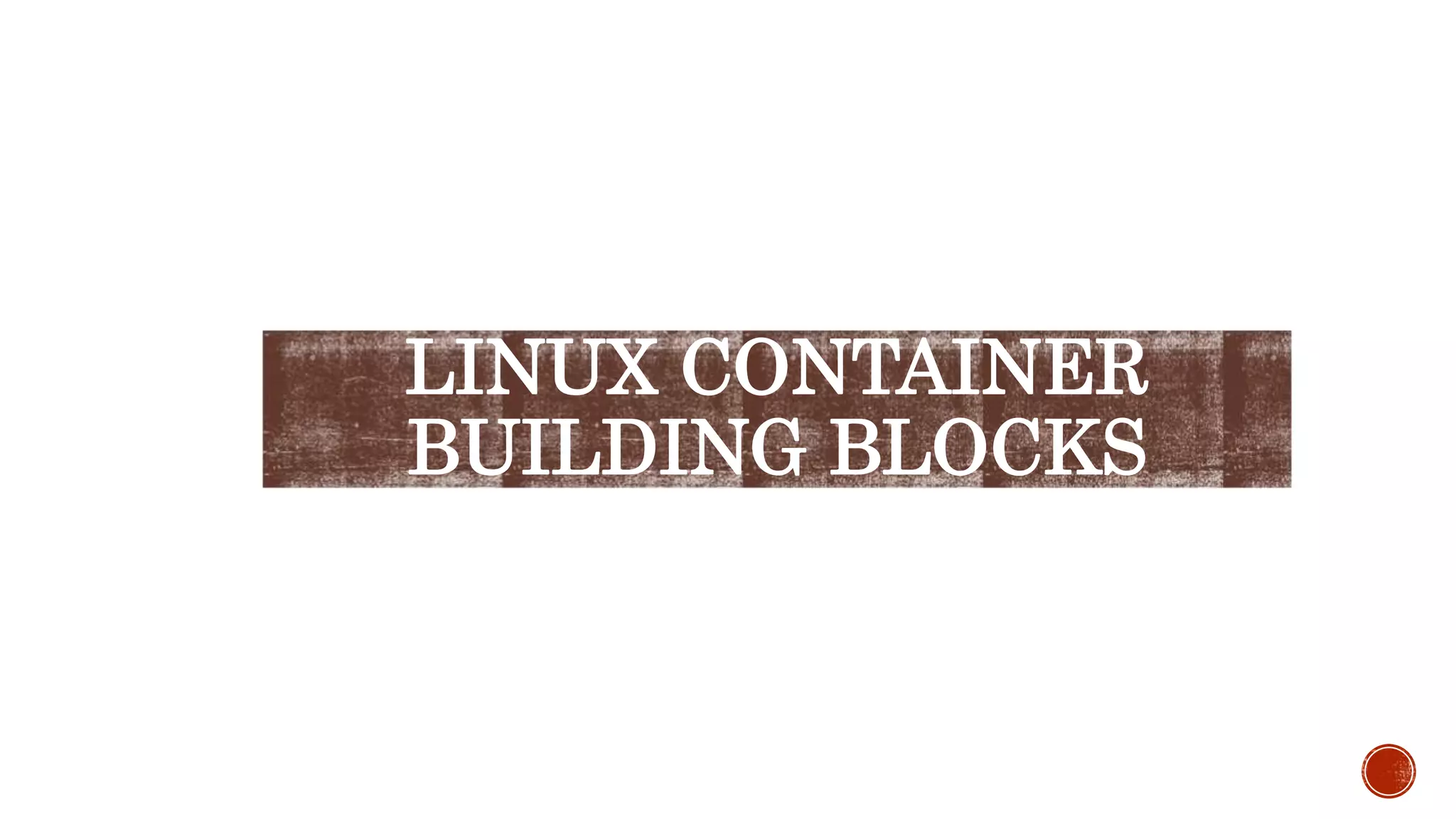 Introduction to OS LEVEL Virtualization & Containers | PPTX