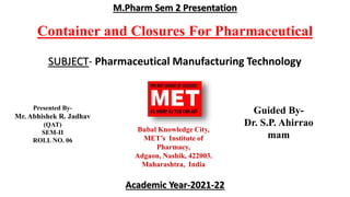 containers and closures.pptx