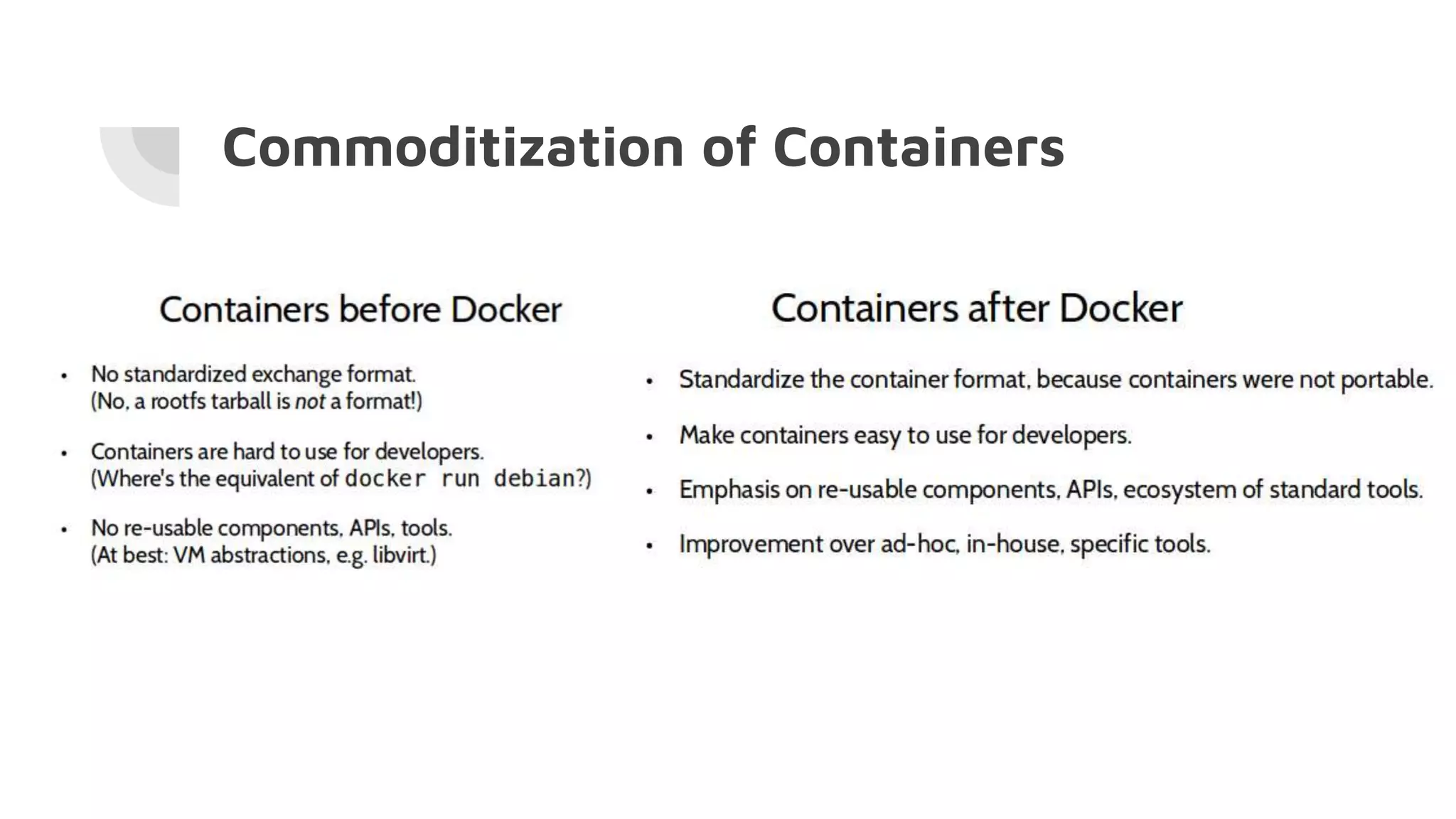 Containers and docker | PPTX