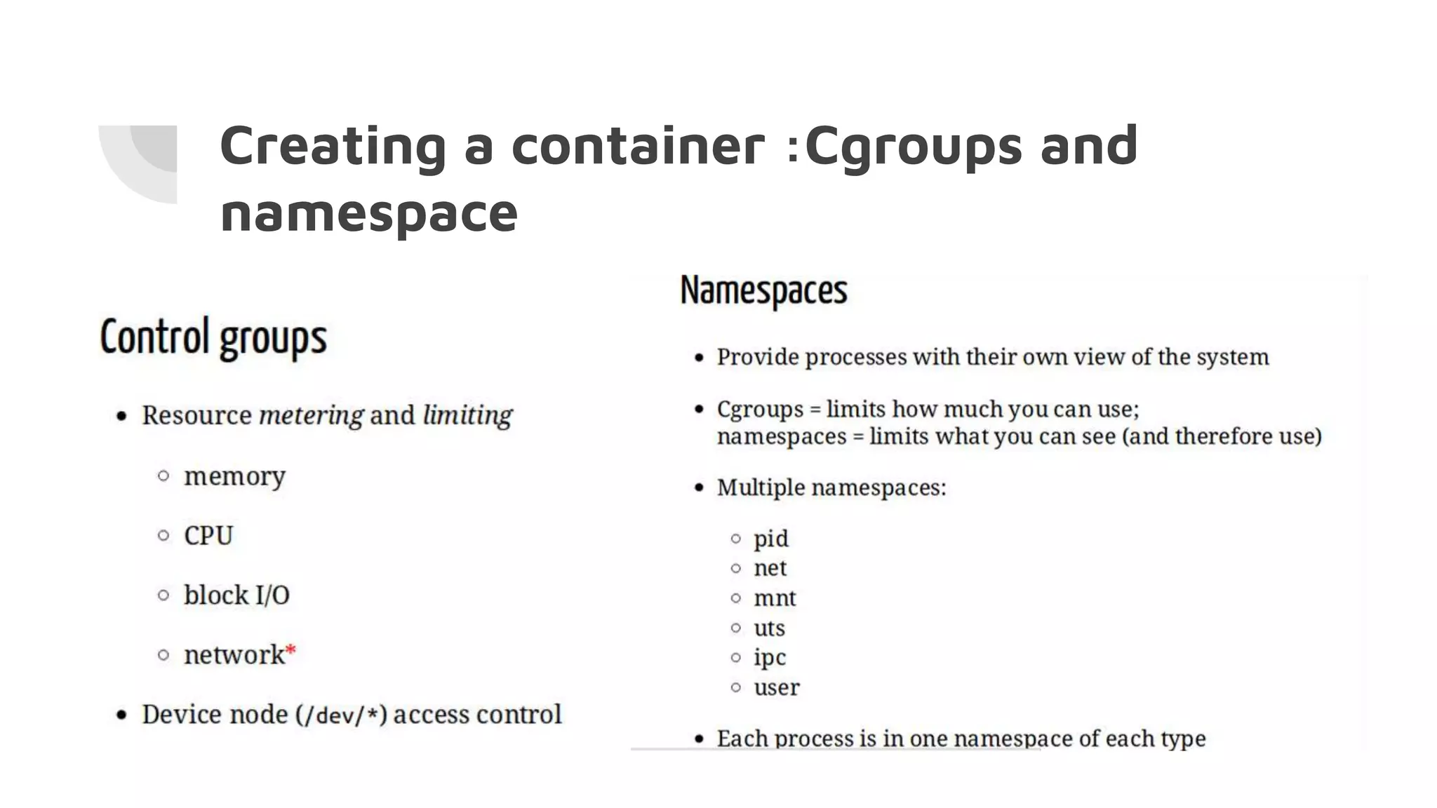 Containers and docker | PPTX