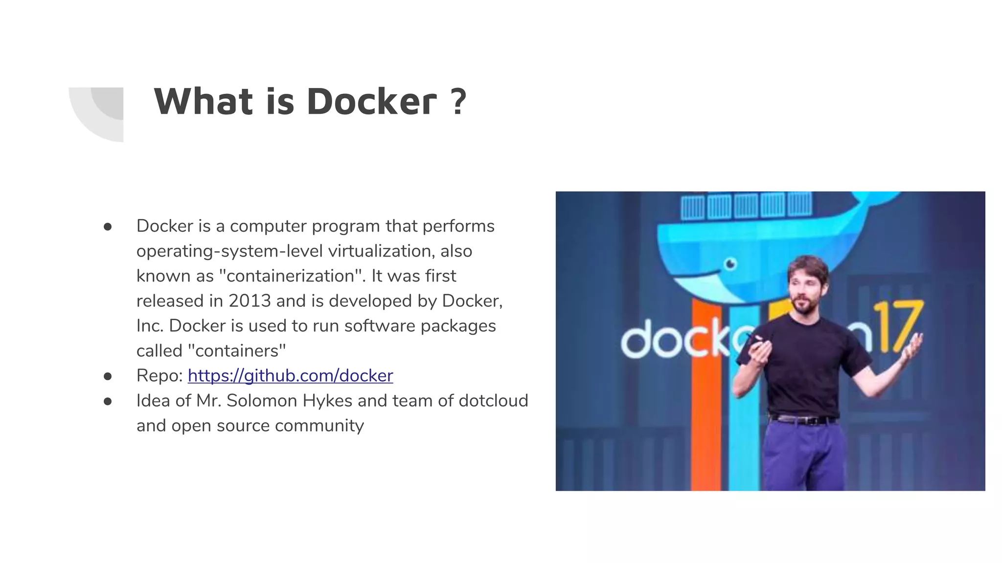 Containers and docker | PPTX