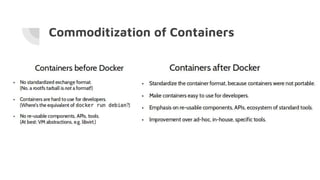Containers and docker | PPTX