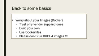 Containers and security | PPT