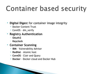 Container security | PPT