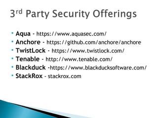 Container security | PPT
