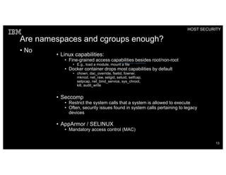 Container Security | PDF