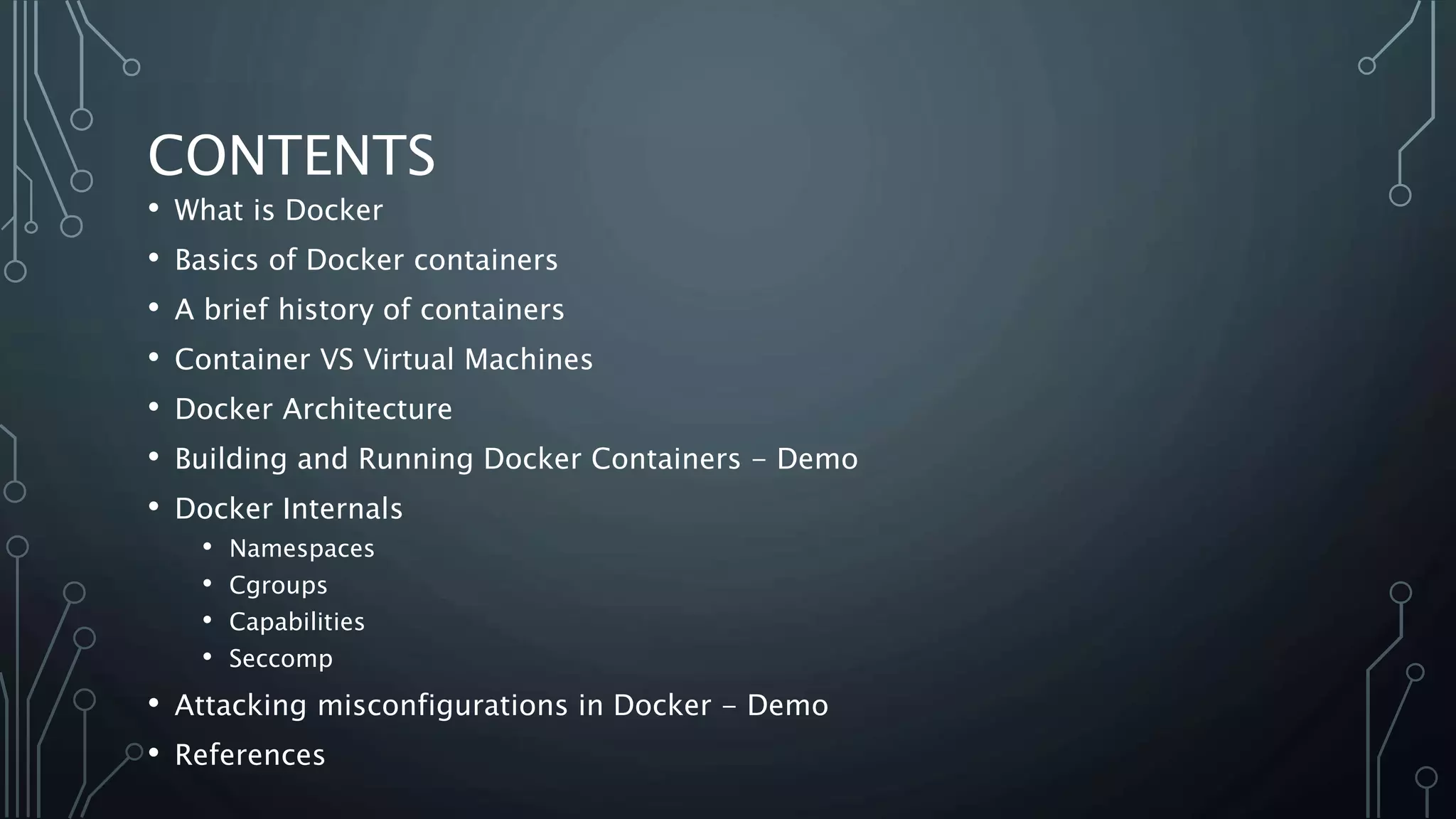 Docker Container Security Pptx