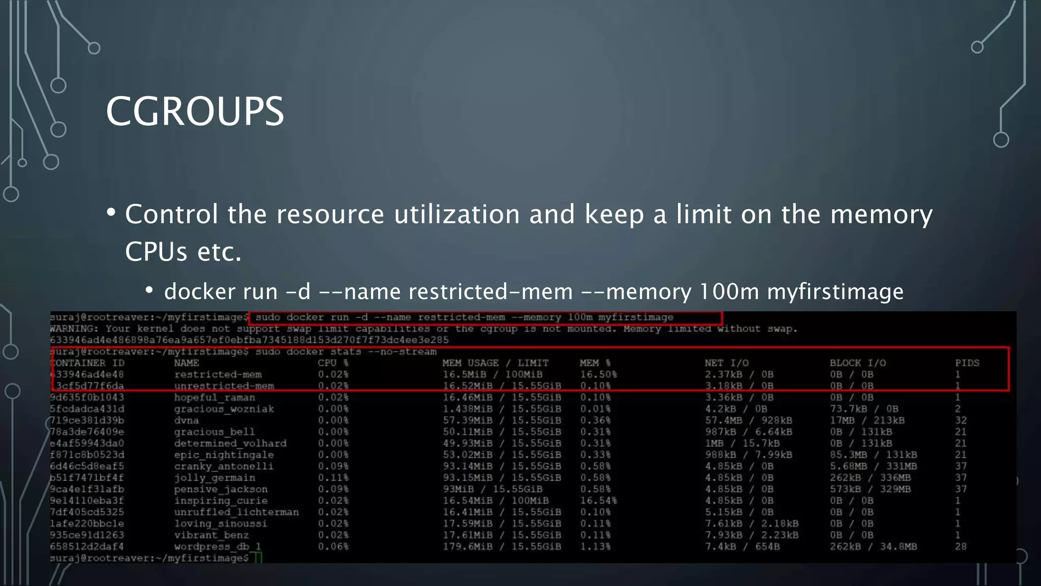 Docker Container Security Ppt