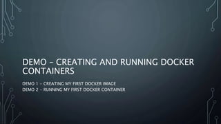 Docker Container Security | PPTX