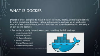 Docker Container Security | PPTX