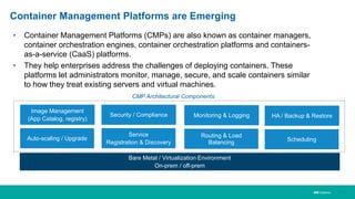 Containers as Infrastructure for New Gen Apps | PPT
