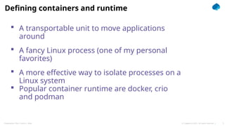 Docker Containers fundamentals and its usage | PPTX