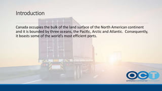 Container Shipping in Canada | PPT