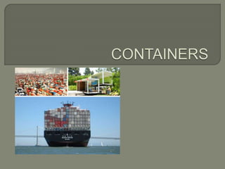 Containers-modular construction technology | PPTX