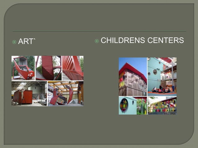 Containers-modular construction technology | PPTX