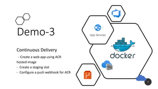 Containers on azure web apps | PDF | Cloud Computing | Internet