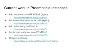 Containers on Baremetal and Preemptible VMs at CERN and SKA | PPT