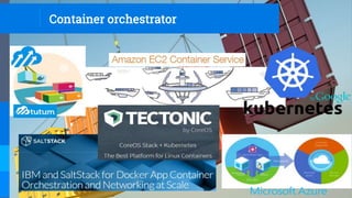 Containers orchestrators: Docker vs. Kubernetes | PPT