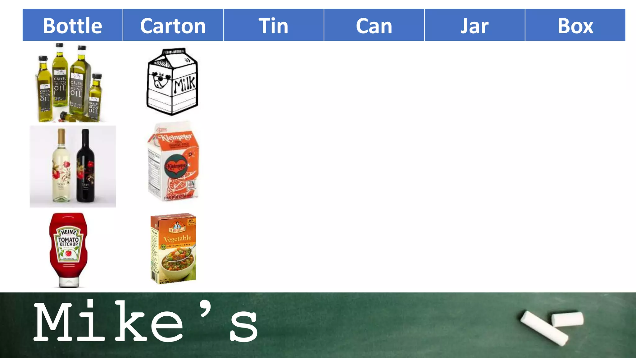 Containers and quantifiers | PPTX