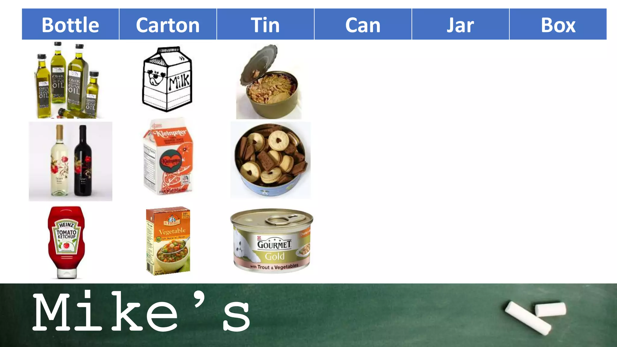 Containers and quantifiers | PPTX