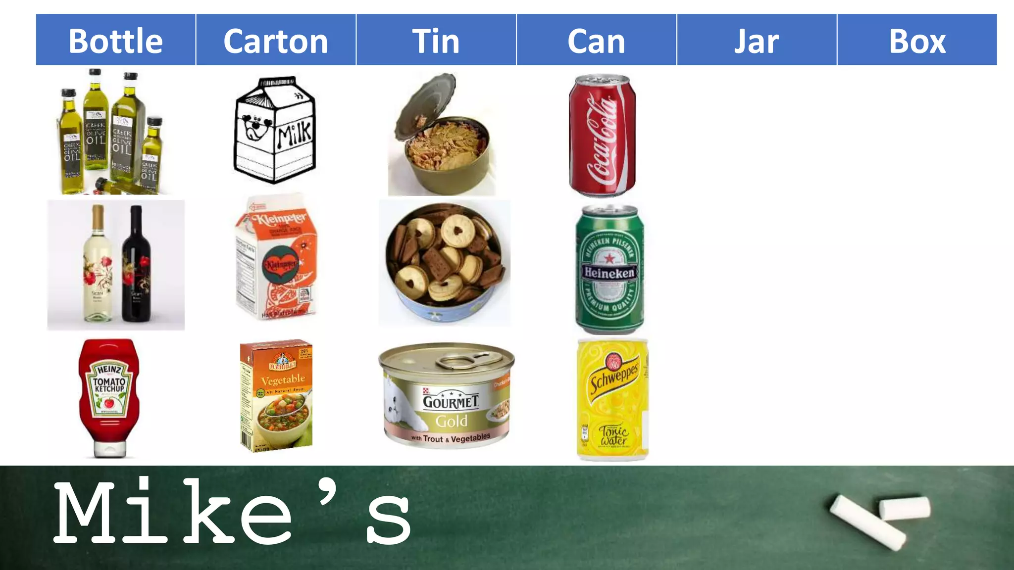 Containers and quantifiers | PPTX