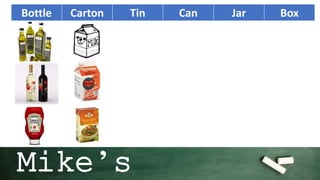Containers and quantifiers | PPTX