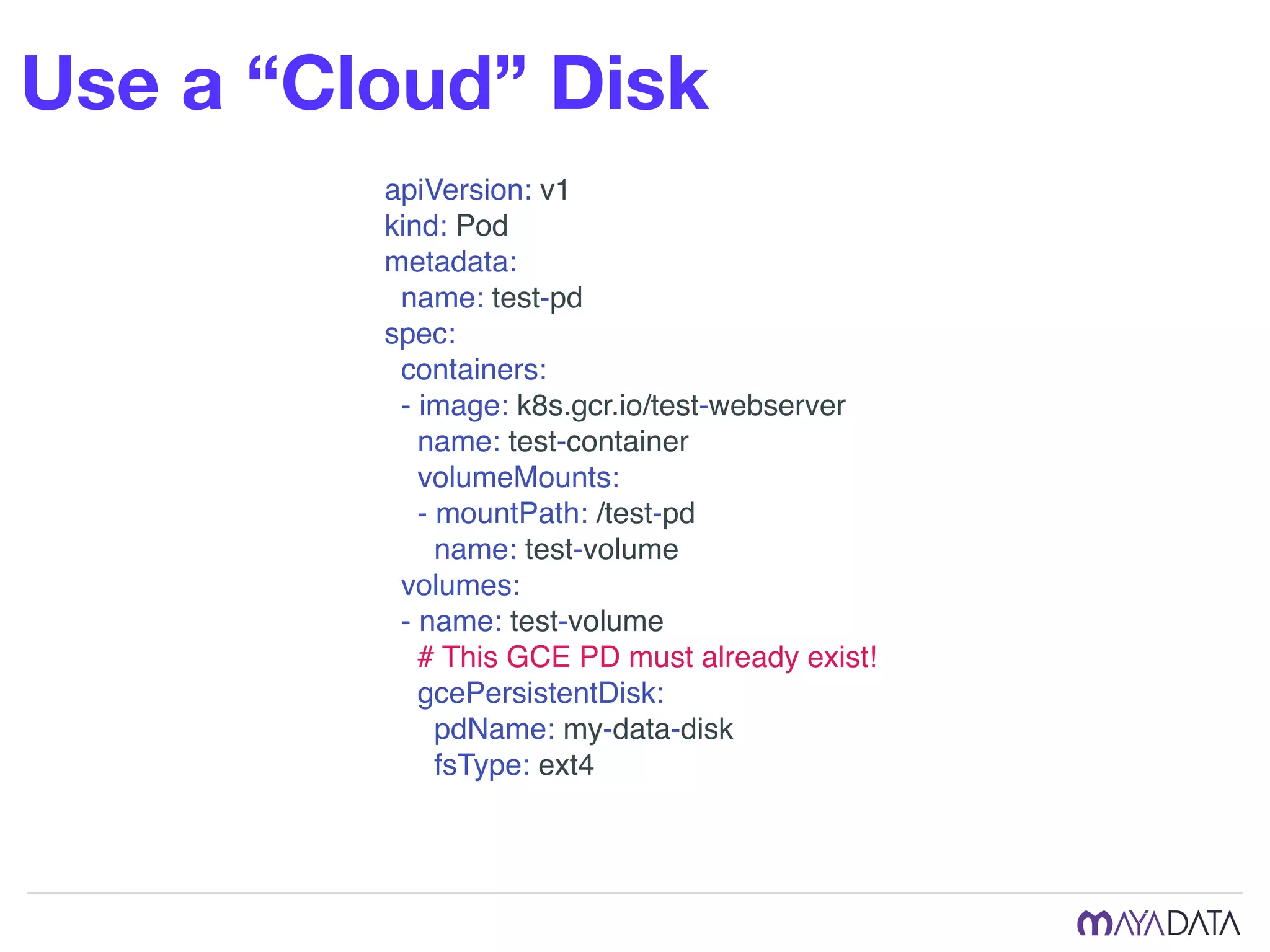 Solving K8s Persistent Workloads Using K8s Devops Style Ppt