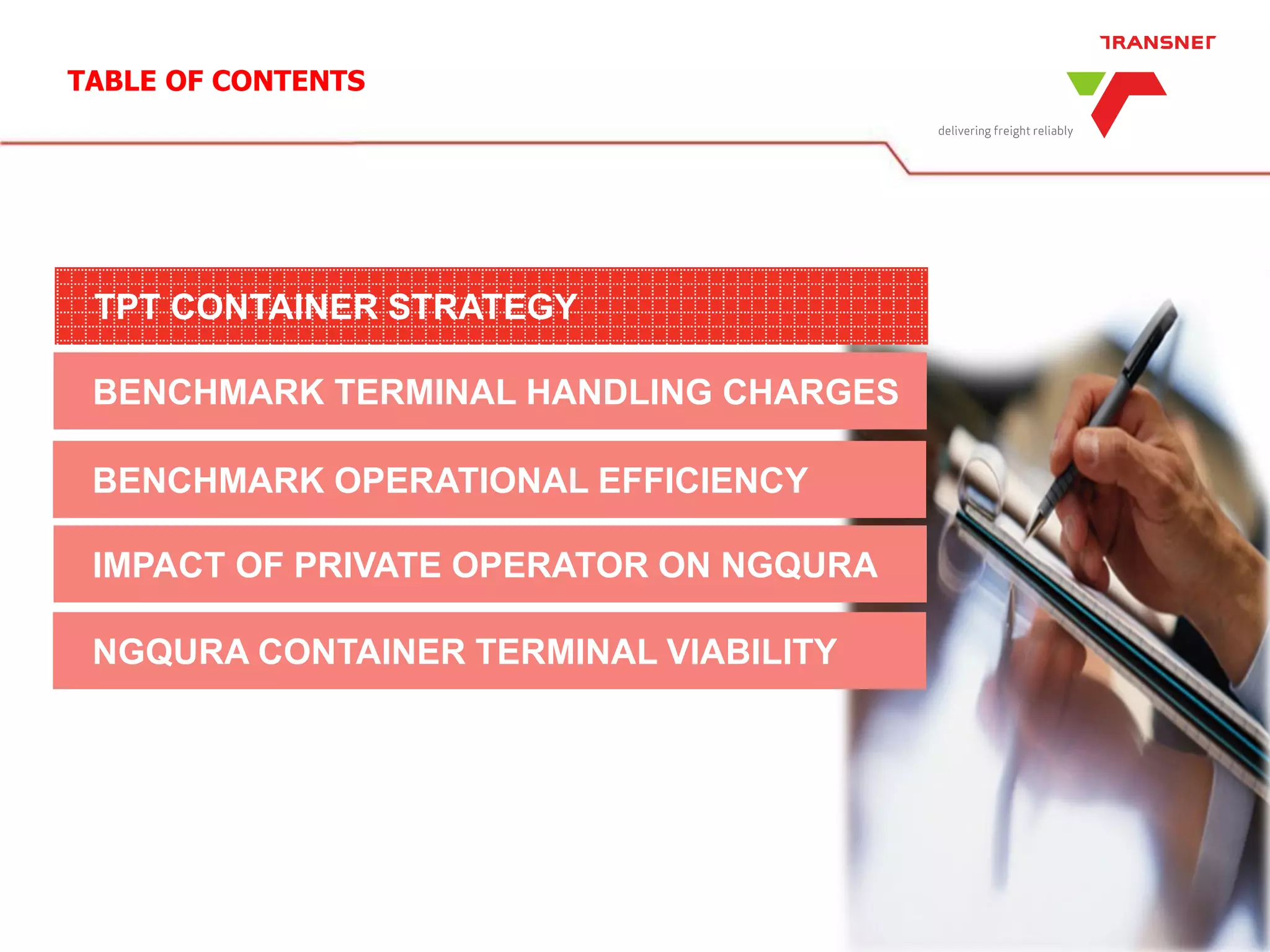 Container Strategy Benchmarking And Viability Ngqura Container Terminal Pdf Africa Travel