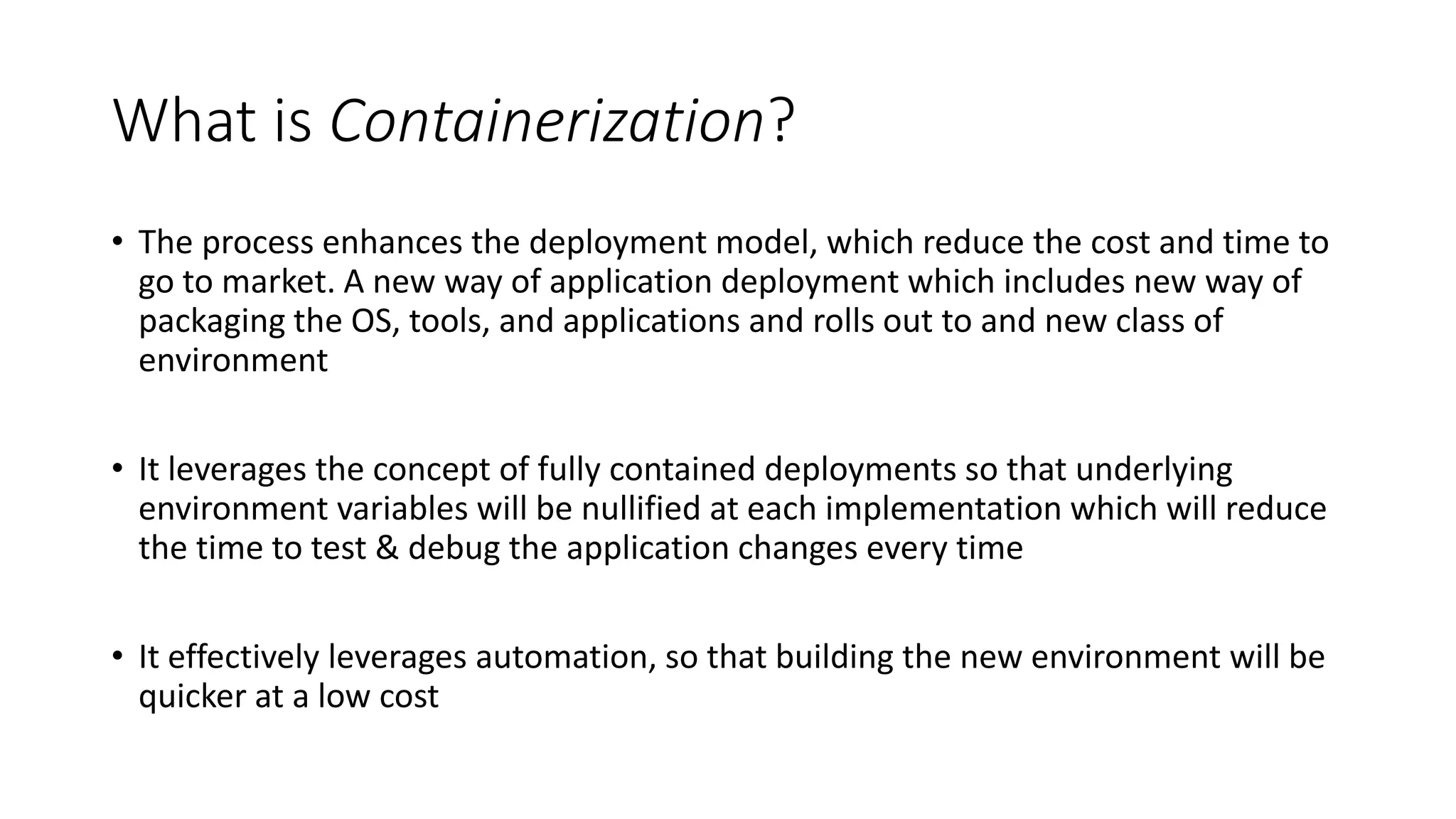 Containerization Strategy | PPT