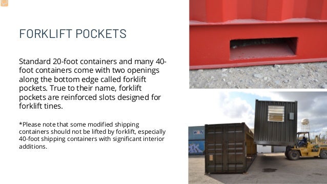 Shipping Container Terminology 101
