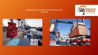 Container Transport Process Door to Door | PPSX