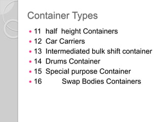 Container types | PPTX
