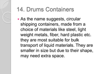 Container types | PPTX