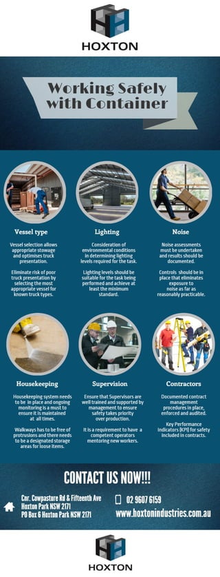 Working Safely With Container Unloading | PDF