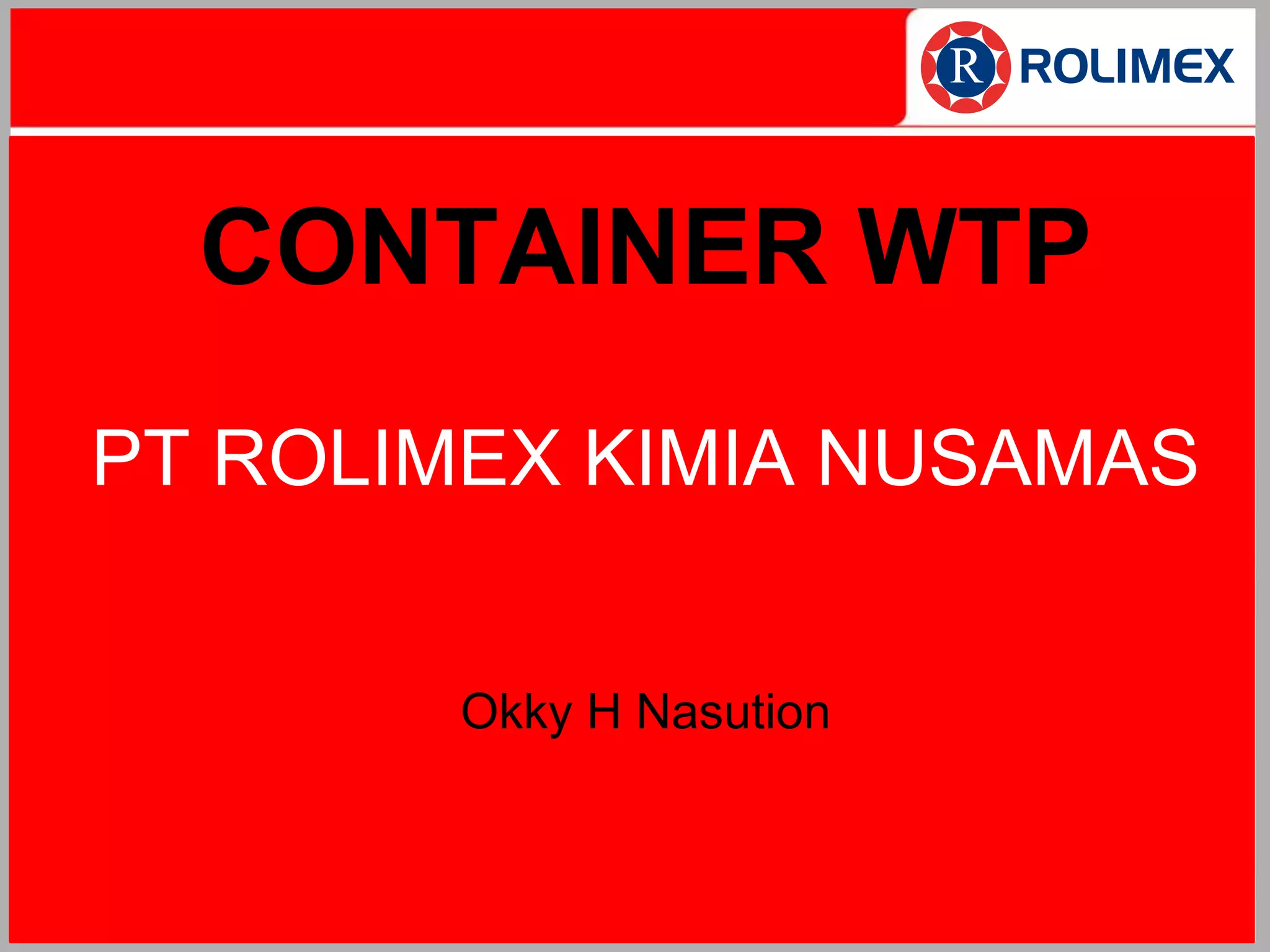 CONTAINER WTP.pptx