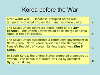 Containing communism in korea | PPT
