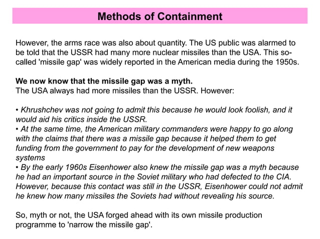 Was Containment successful;thecoldwar-PPT.pptx