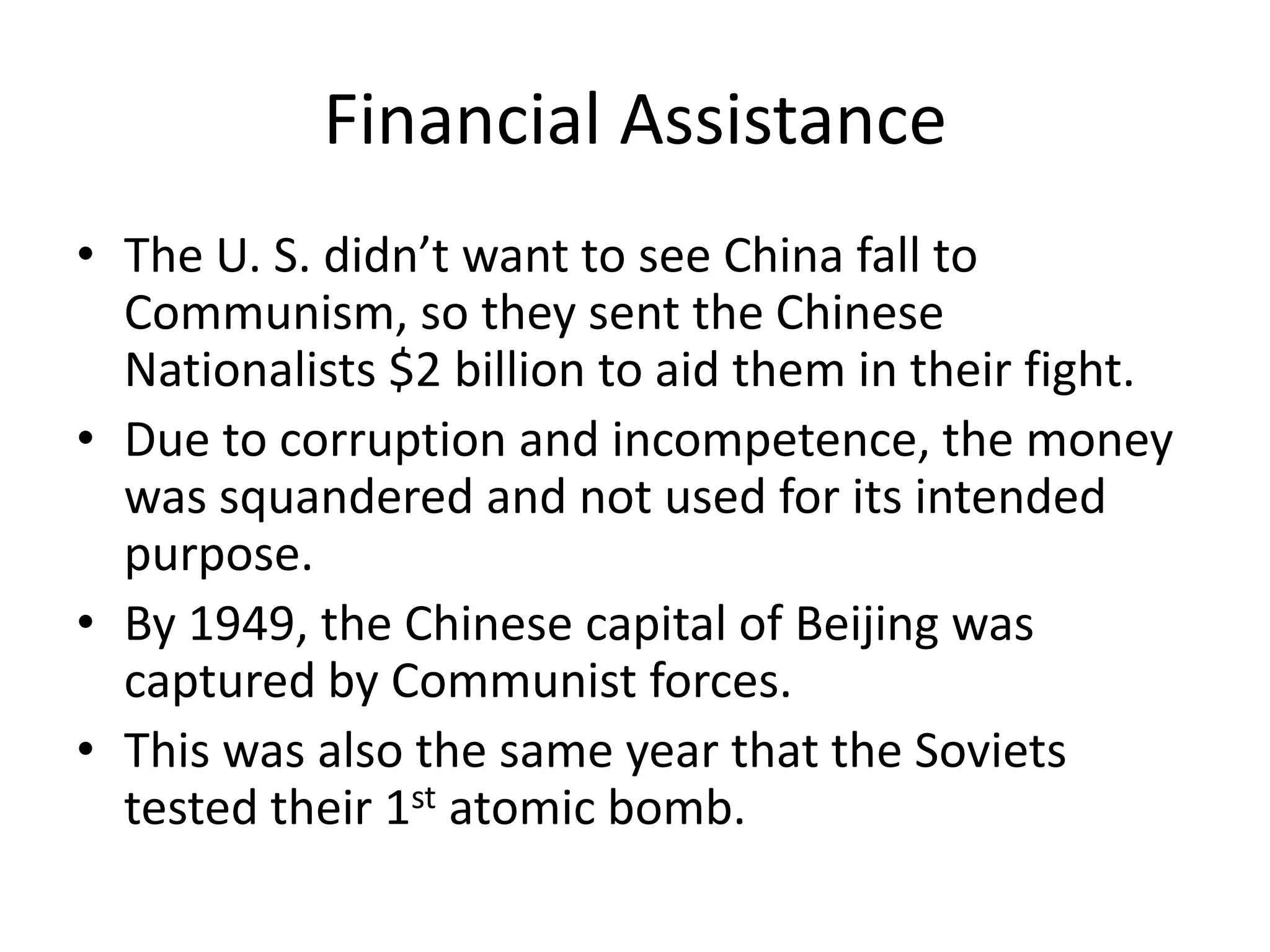 Containment & The Korean War | PPTX