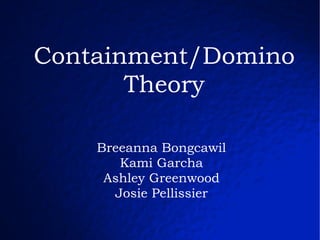 Containment Domino Theory | PPT