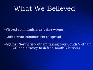 Containment Domino Theory | PPT